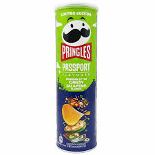 Pringles - PASSPORT Flavours - Mexican Style Cheesy Jalapeño (UK ...